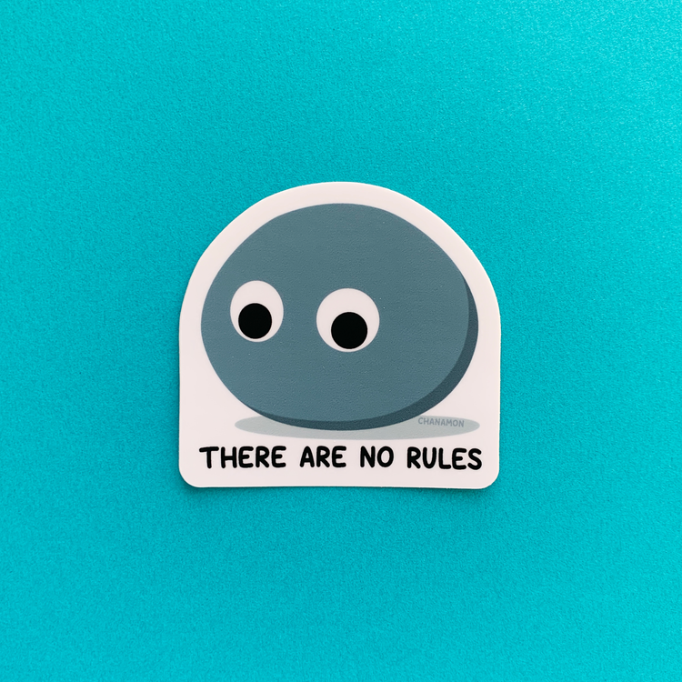 Hmph Angry Chicken Sticker – Made by Chanamon