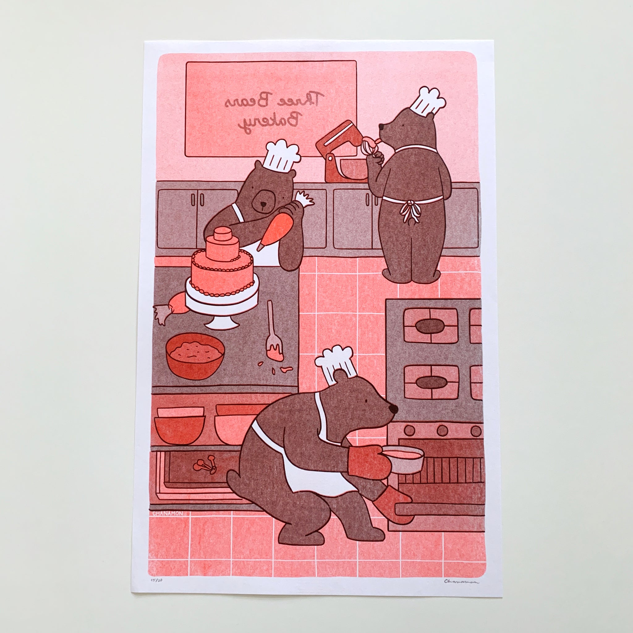 Three Bears Bakery Riso - LIMITED EDITION