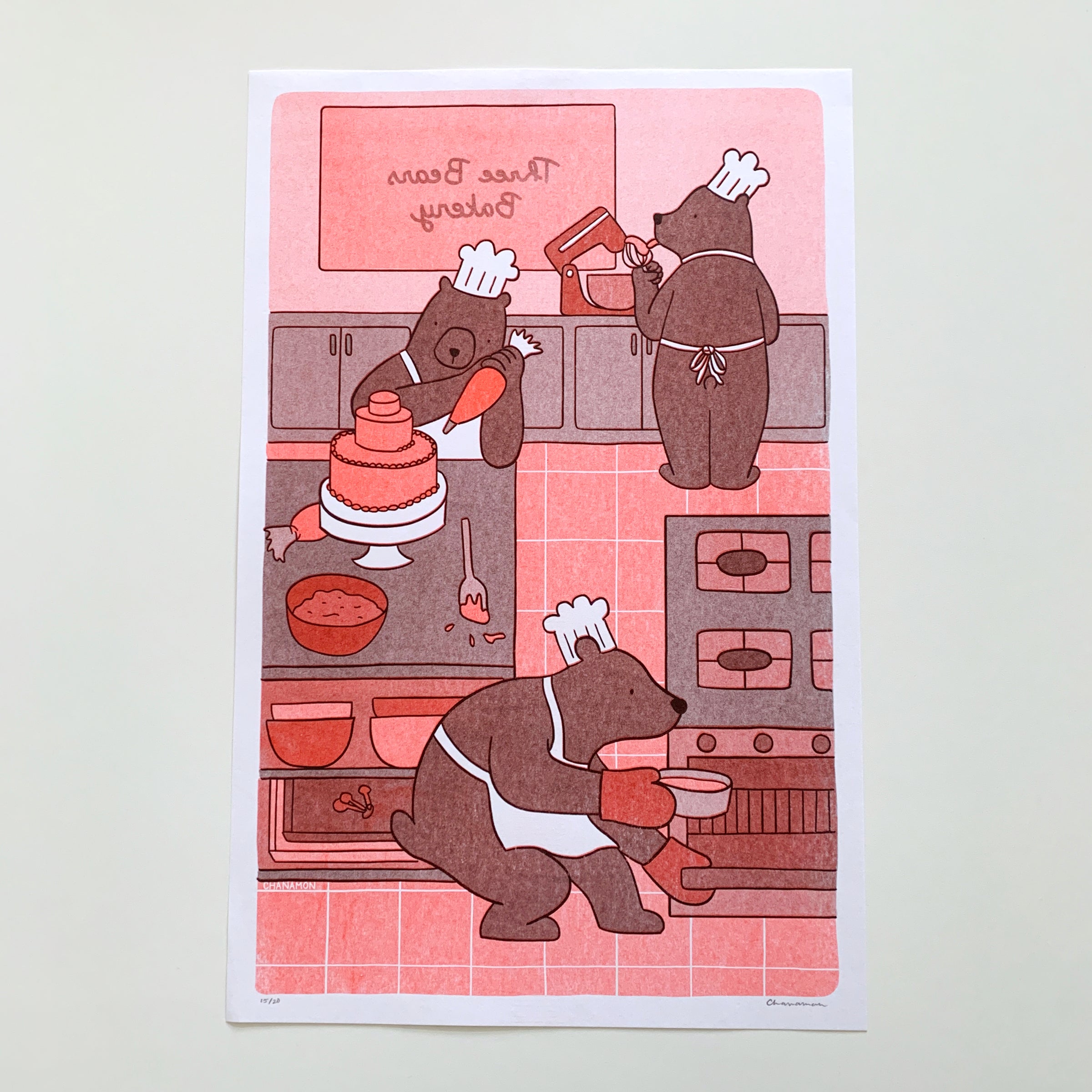 Three Bears Bakery Riso - LIMITED EDITION