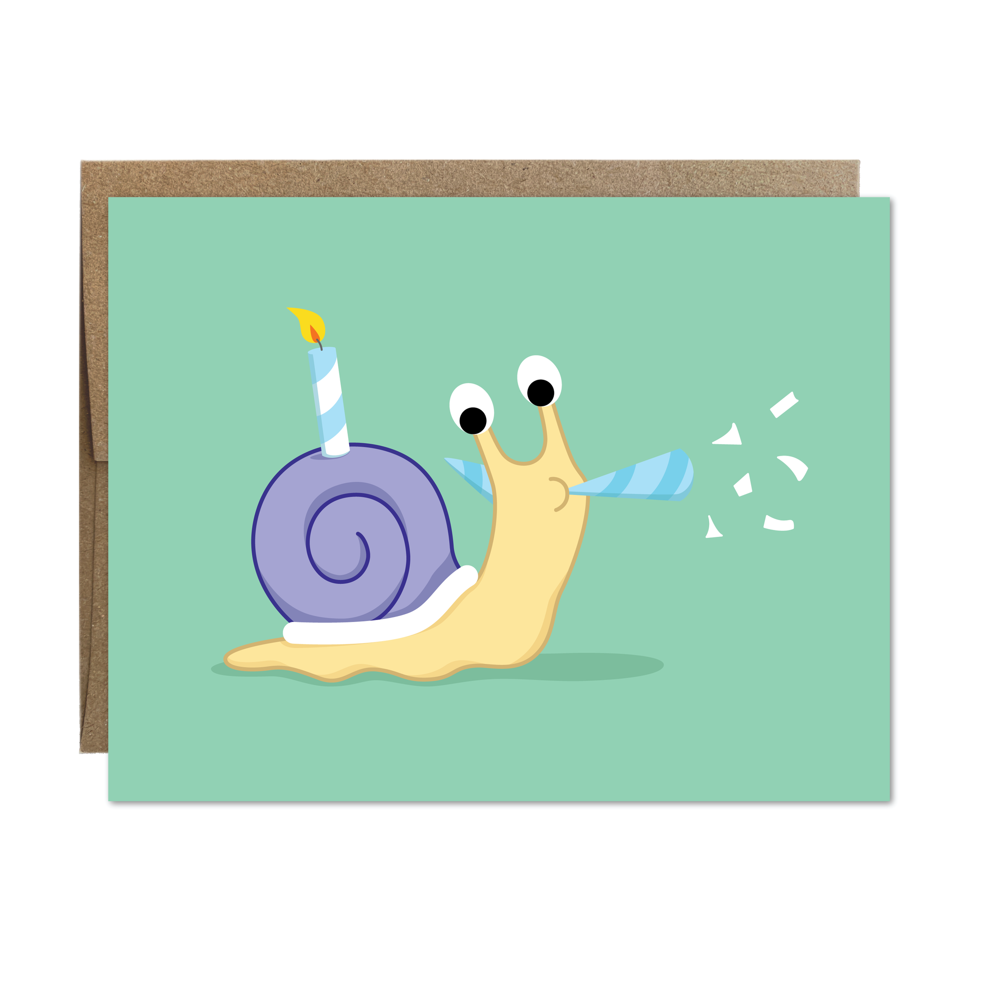Snail Birthday Card